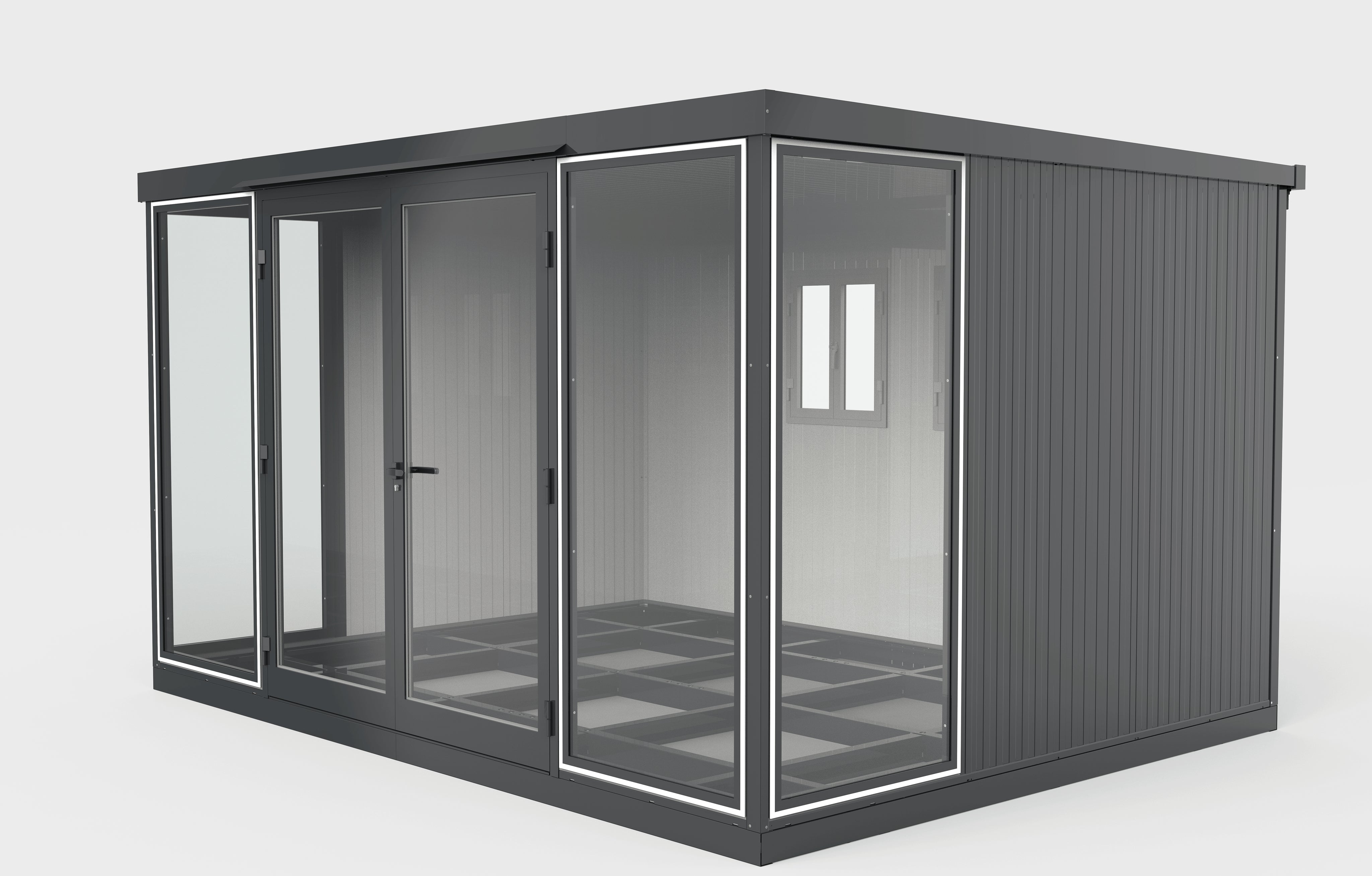 Duramax 10' x 10' Insulated Garden Glass Room Building 32001